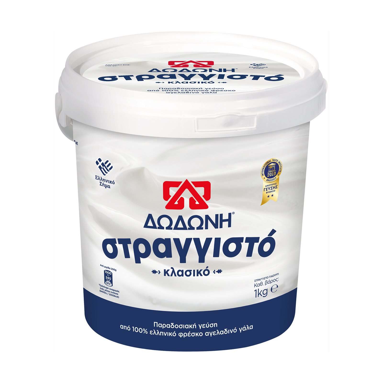 ΔΩΔΩΝΗ Γιαούρτι Στραγγιστό 8% 1kg | ΣΚΛΑΒΕΝΙΤΗΣ