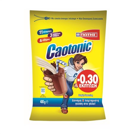 ΓΙΩΤΗΣ Caotonic Ρόφημα Κακάο Χωρίς γλουτένη σε σακούλα 400gr | ΣΚΛΑΒΕΝΙΤΗΣ