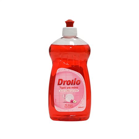 DROLIO Απορρυπαντικό Πιάτων Υγρό με Άρωμα Λουλουδιών 500ml | ΣΚΛΑΒΕΝΙΤΗΣ