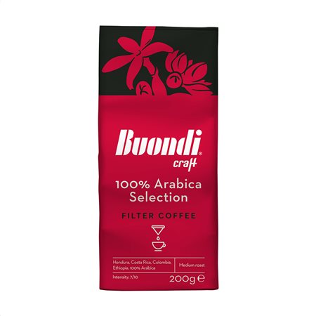 BUONDI Craft Καφές Φίλτρου 100% Arabica Selection 200gr | ΣΚΛΑΒΕΝΙΤΗΣ