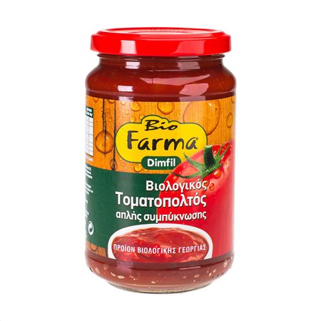 DIMFIL Bio Farma Τοματοπολτός Βιολογικός 360gr | ΣΚΛΑΒΕΝΙΤΗΣ