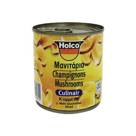 HOLCO Μανιτάρια Κομμένα 115gr | ΣΚΛΑΒΕΝΙΤΗΣ