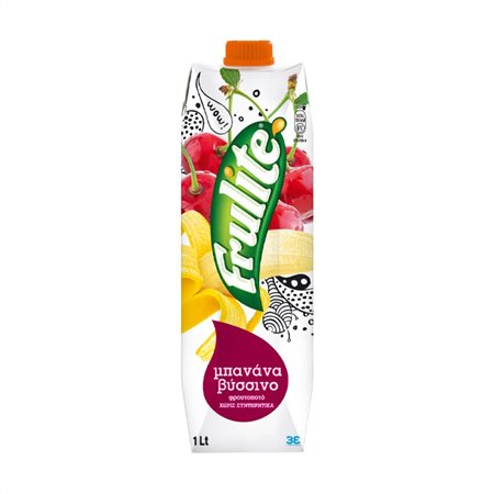 FRULITE Φρουτοποτό Μπανάνα Βύσσινο 1lt | ΣΚΛΑΒΕΝΙΤΗΣ